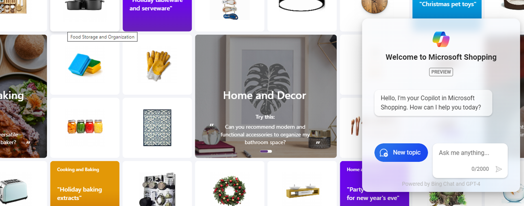 Copilot AI: il nuovo assistente per gli acquisti di Microsoft Shopping
