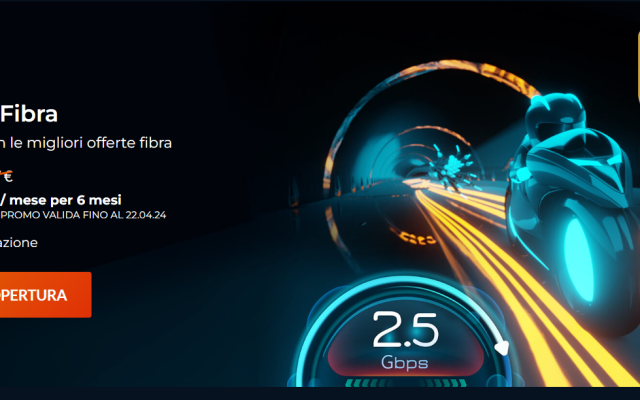 Aruba Fibra, naviga a soli 19,89€/mese con 0 costi di attivazione