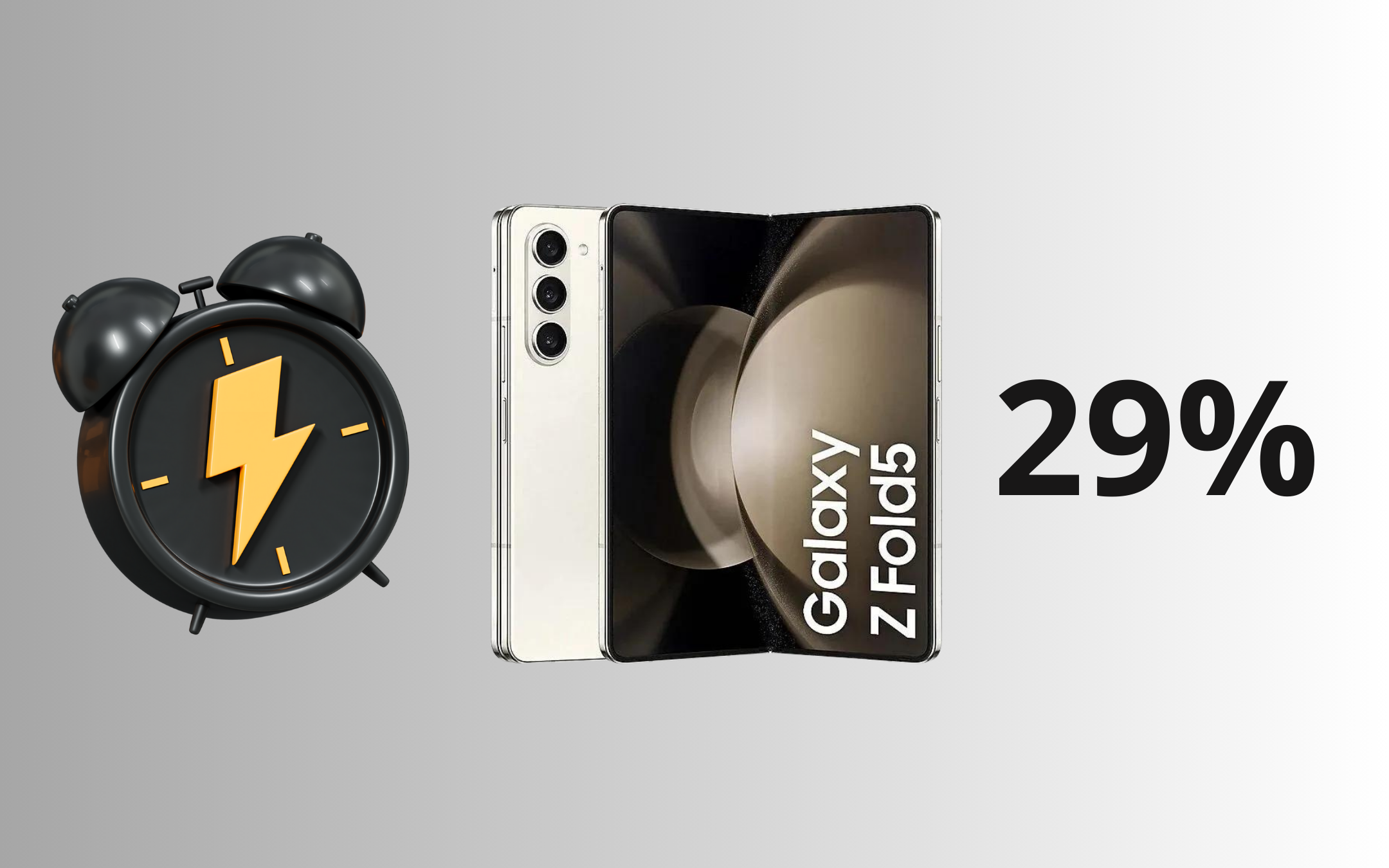 Galaxy Z Fold 5 5G con ben 512GB di memoria ad un super prezzo