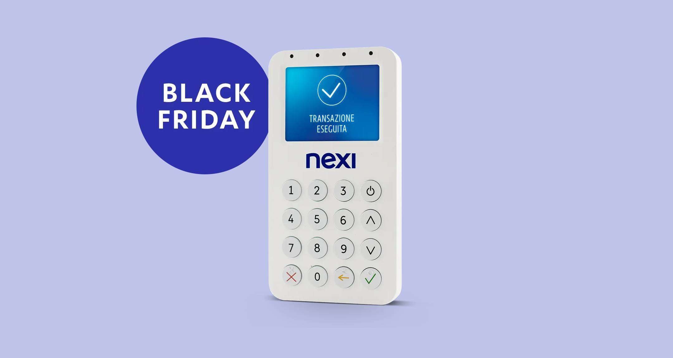 Nexi Mobile Pos: per il Black Friday in offerta a 15€