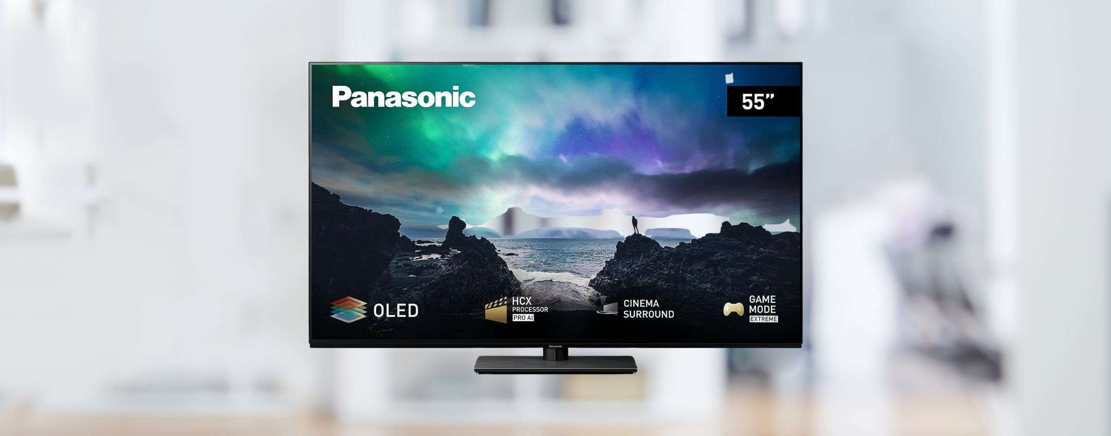 Smart TV Panasonic 55" 4K OLED in SUPER SCONTO su Amazon (-44%)