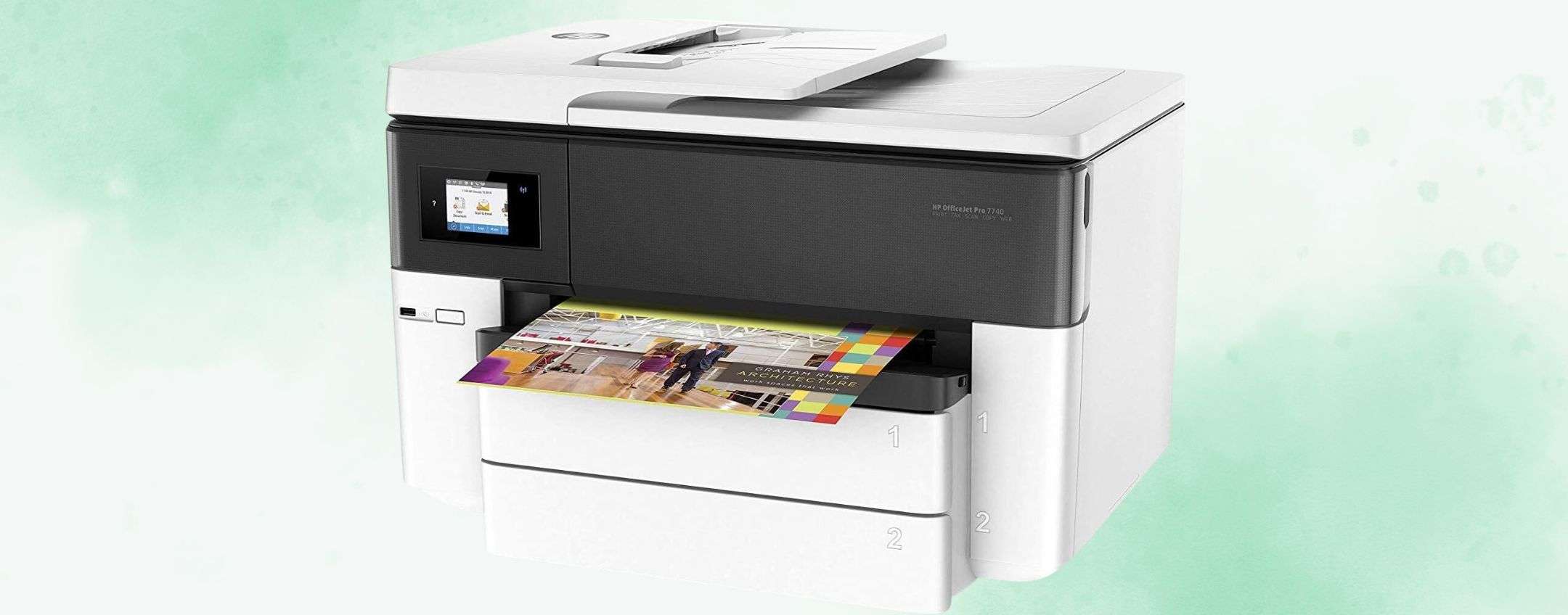 Stampante multifunzione HP in OTTIMO SCONTO su Amazon (-21%)