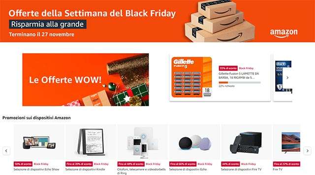 Black Friday Amazon: come fare veri affari Black Friday Amazon: come fare veri affari