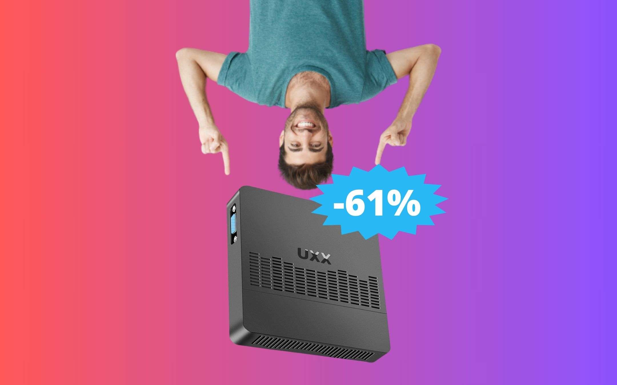 Mini PC UXX: uAFFARE imperdibile per il Black Friday (-61%)