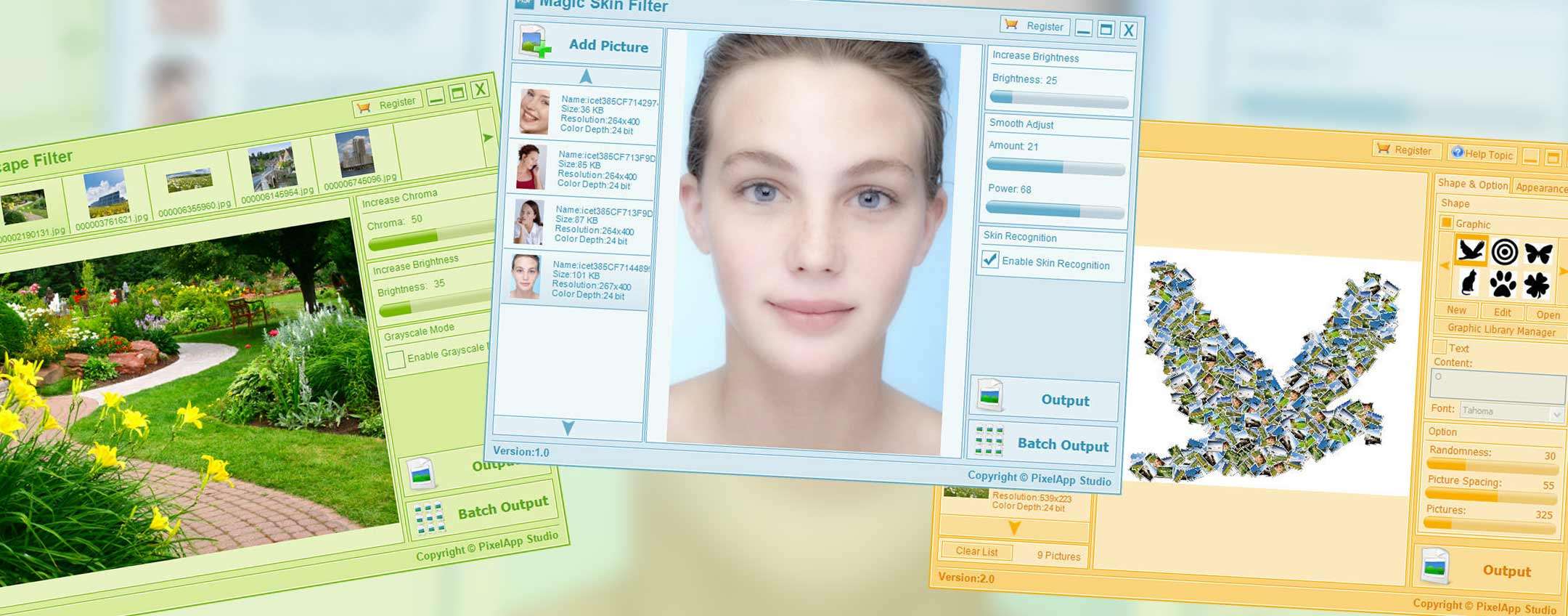 L'elaborazione delle immagini è facile con PixelApp