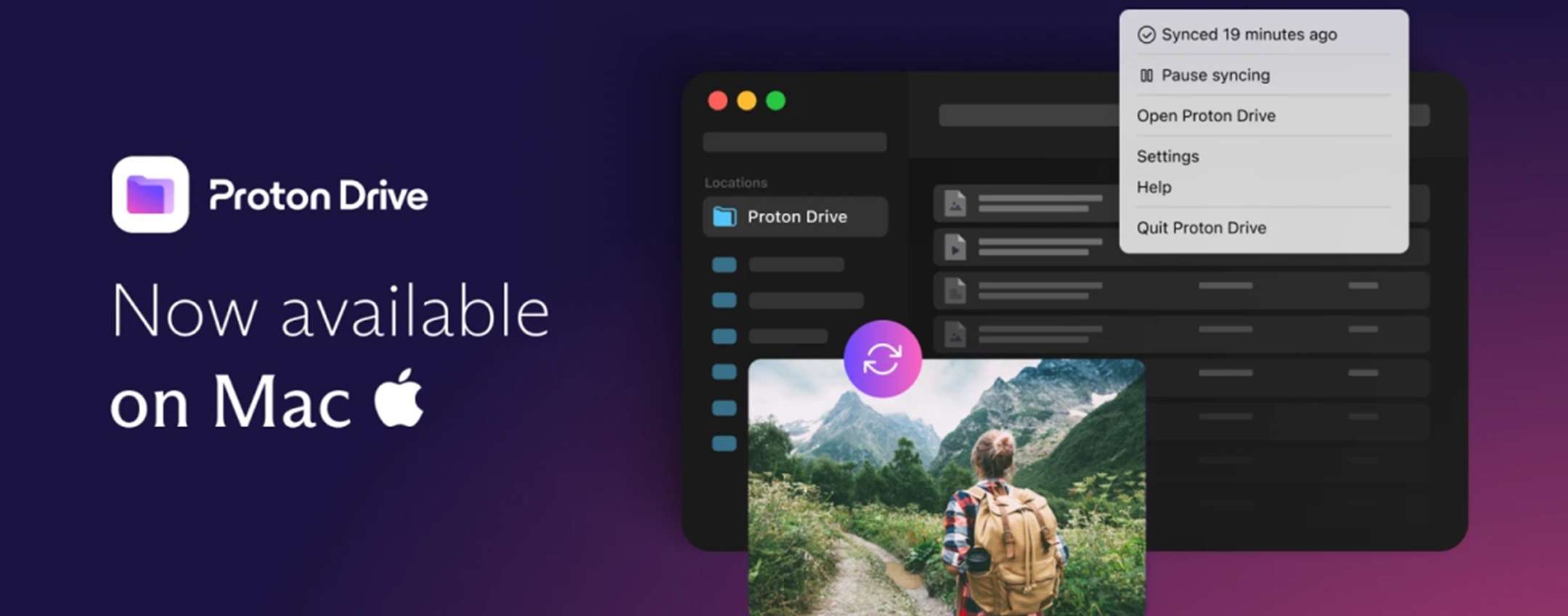 Proton Drive, il cloud storage crittografato, arriva su Mac