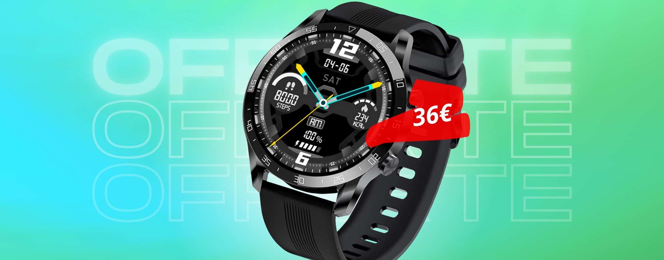 Blackview X1, uno smartwatch con chiamate Bluetooth a meno di 40€