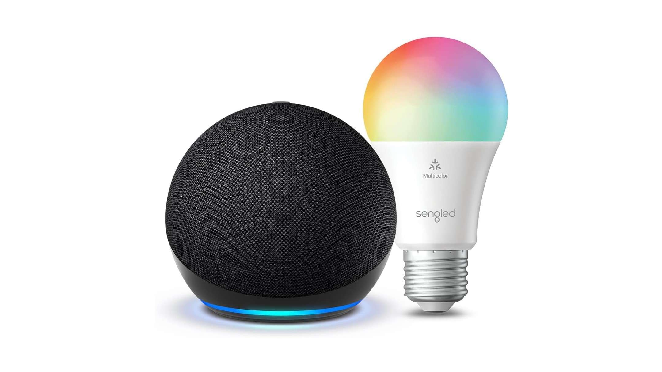 Acquista Echo Dot 5 e lampadina smart LED al MINIMO STORICO su Amazon