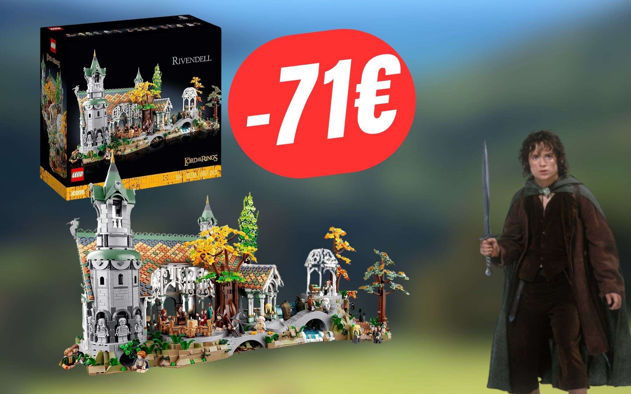 Il set LEGO Il Signore degli Anelli: Gran Burrone è in OFFERTA!