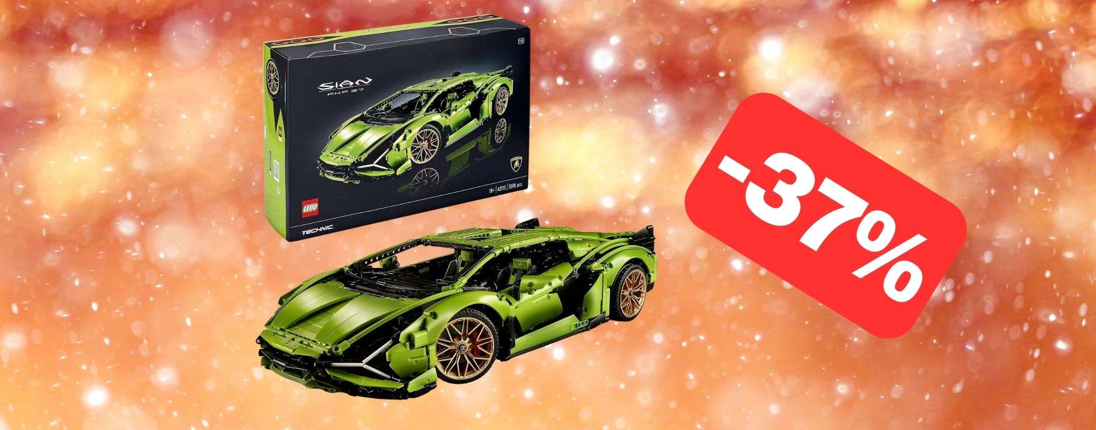 Set LEGO Lamborghini: MAGNIFICO SCONTO su Amazon (-37%)