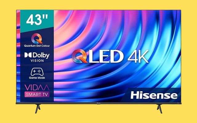 Smart TV Hisense QLED: MEGA offerta su Amazon (-40%)