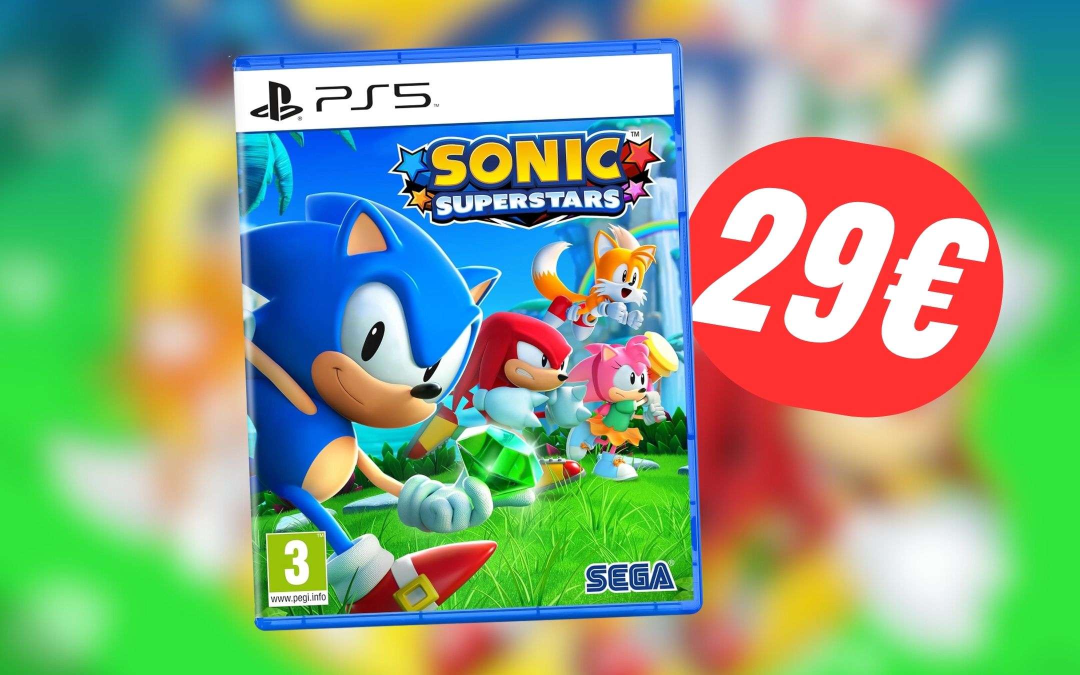 PREZZO FOLLE per il nuovissimo Sonic Superstars: costa solo 29€!