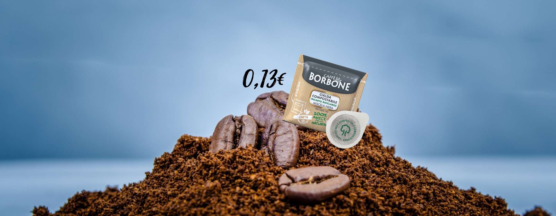 Cialde Caffè Borbone: l'espresso Napoli a soli 0,13€