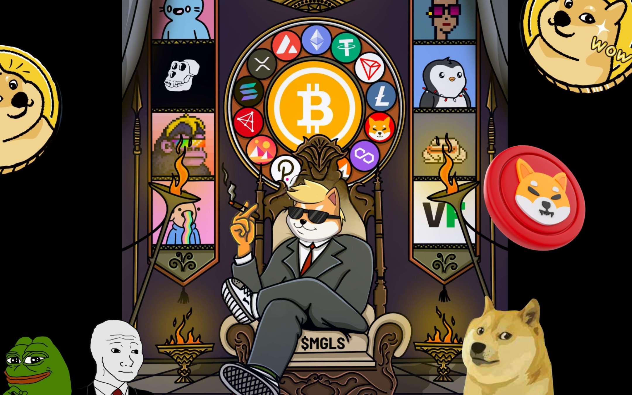 Le Crypto Meme più promettenti per il 2024