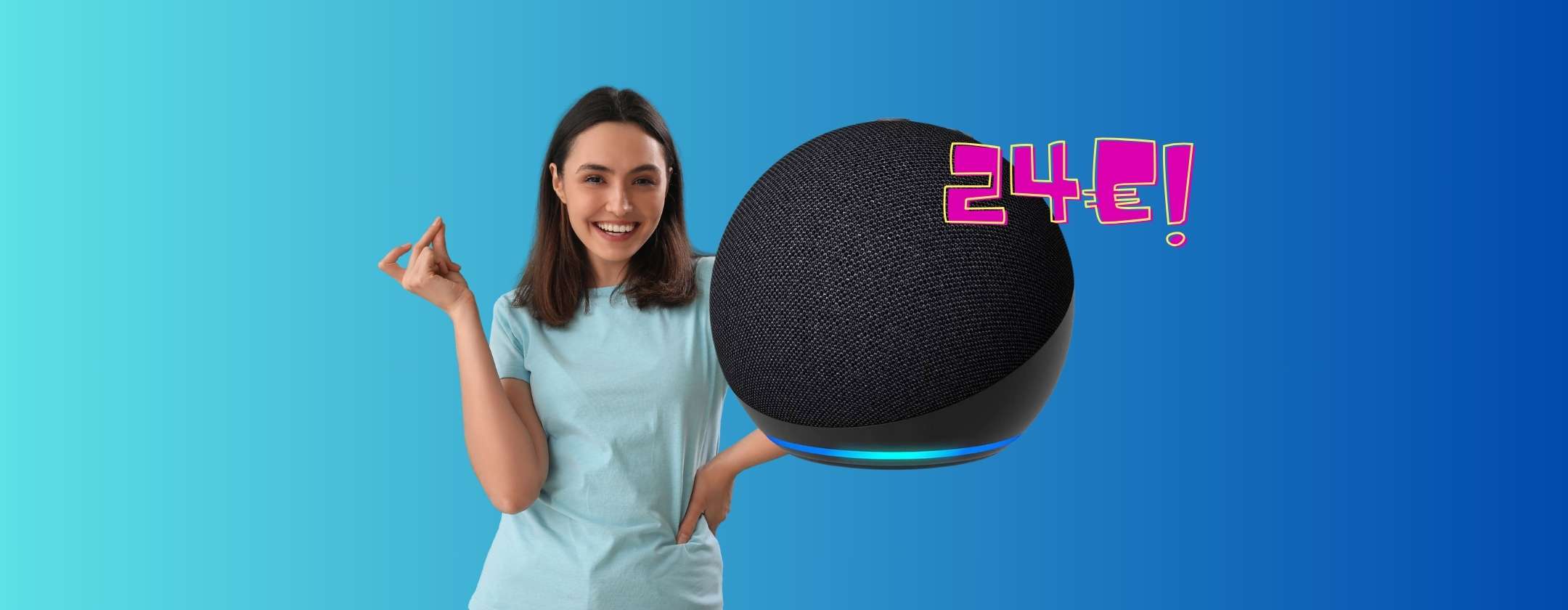 Echo Dot 5: casa smart a soli 24€ grazie a Unieuro