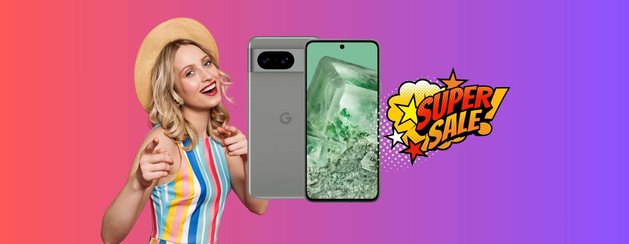 Google Pixel 8 ORA a un OTTIMO PREZZO su Amazon