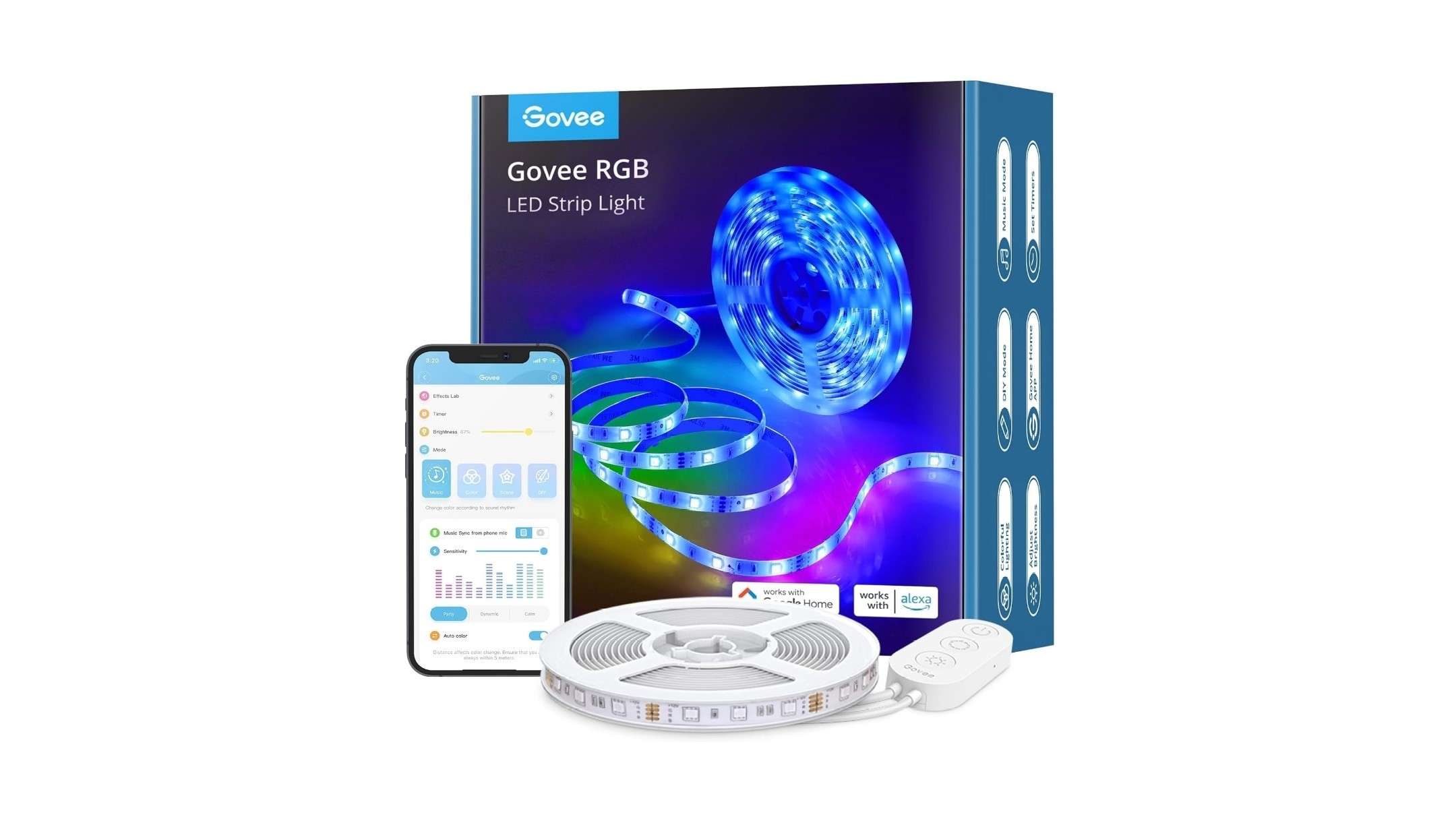 Acquista 5 metri di LED Govee su Amazon in offerta al MINIMO STORICO e ...
