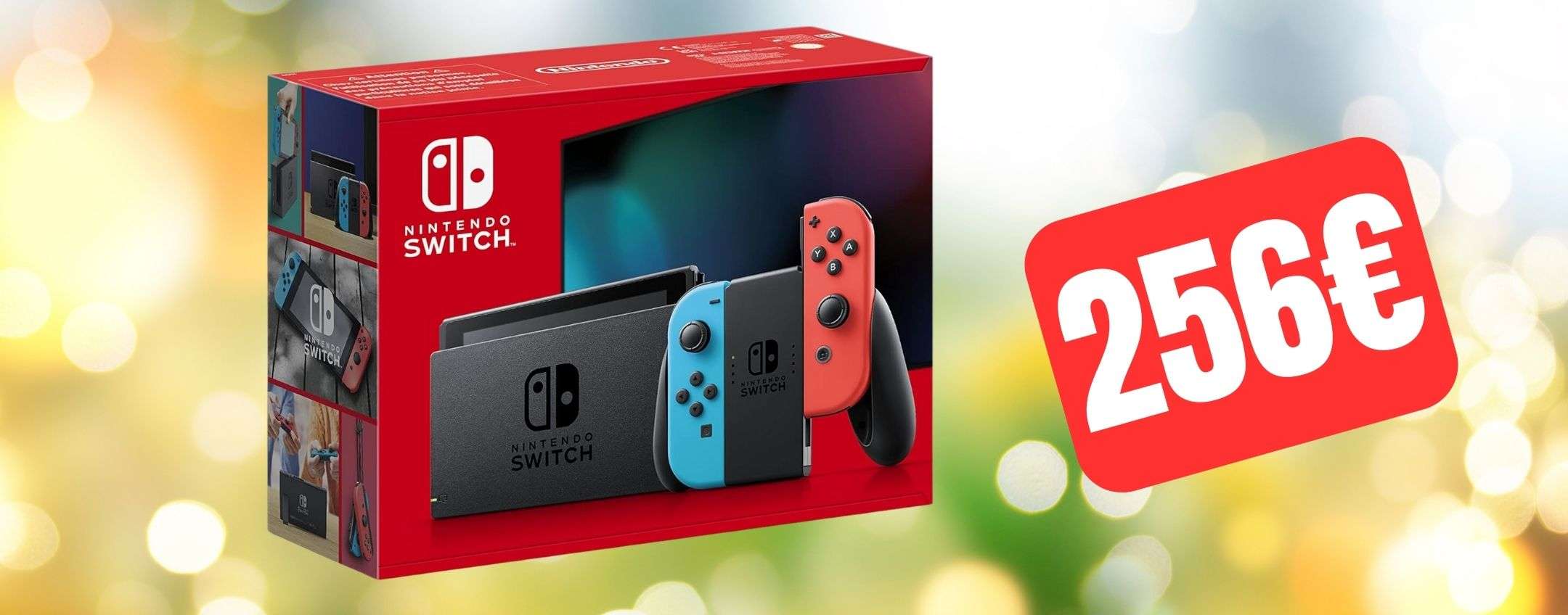 Nintendo Switch torna in offerta su Amazon: quasi al MINIMO STORICO