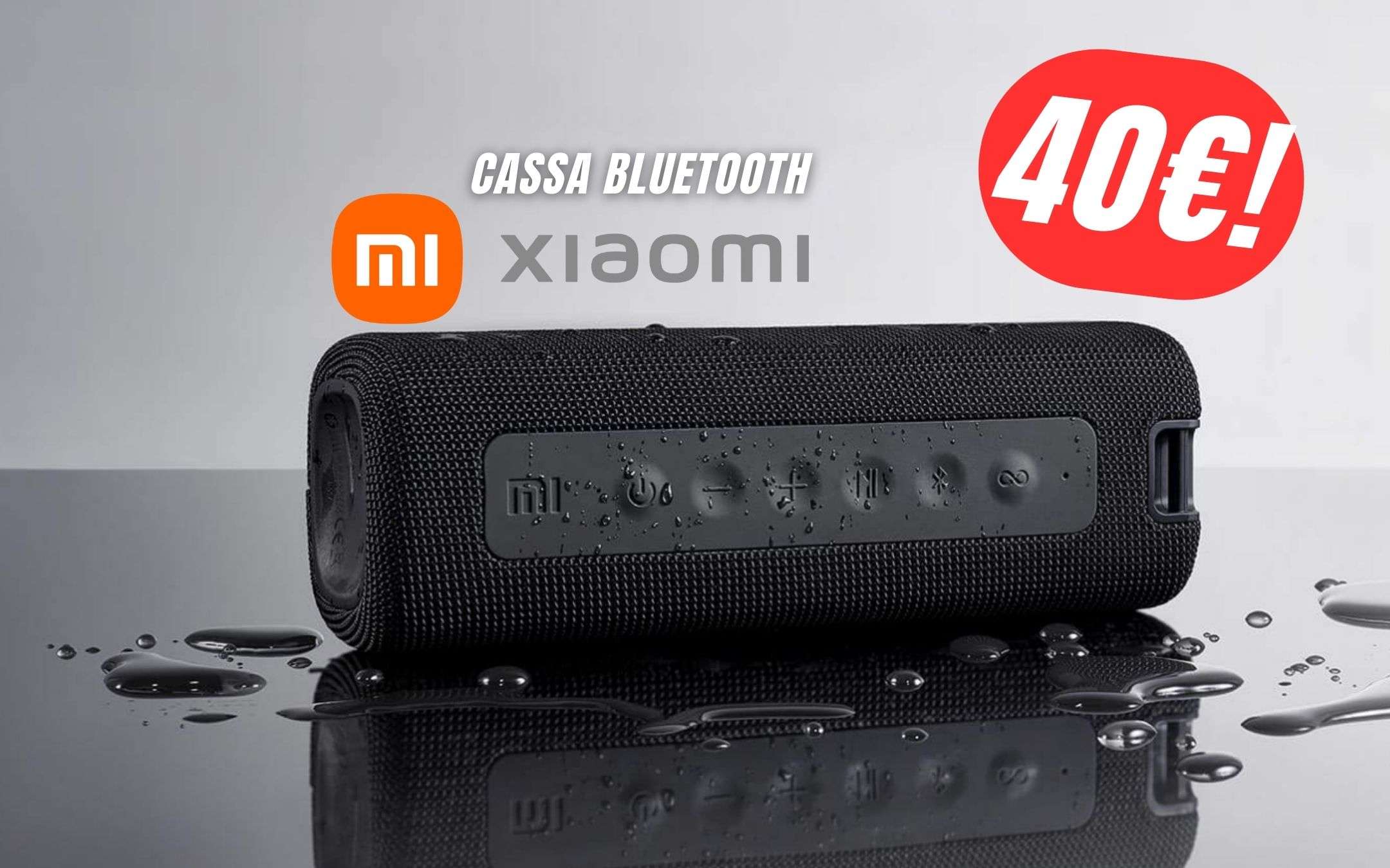 La Cassa Bluetooth di Xiaomi è potentissima e costa solo 40€!