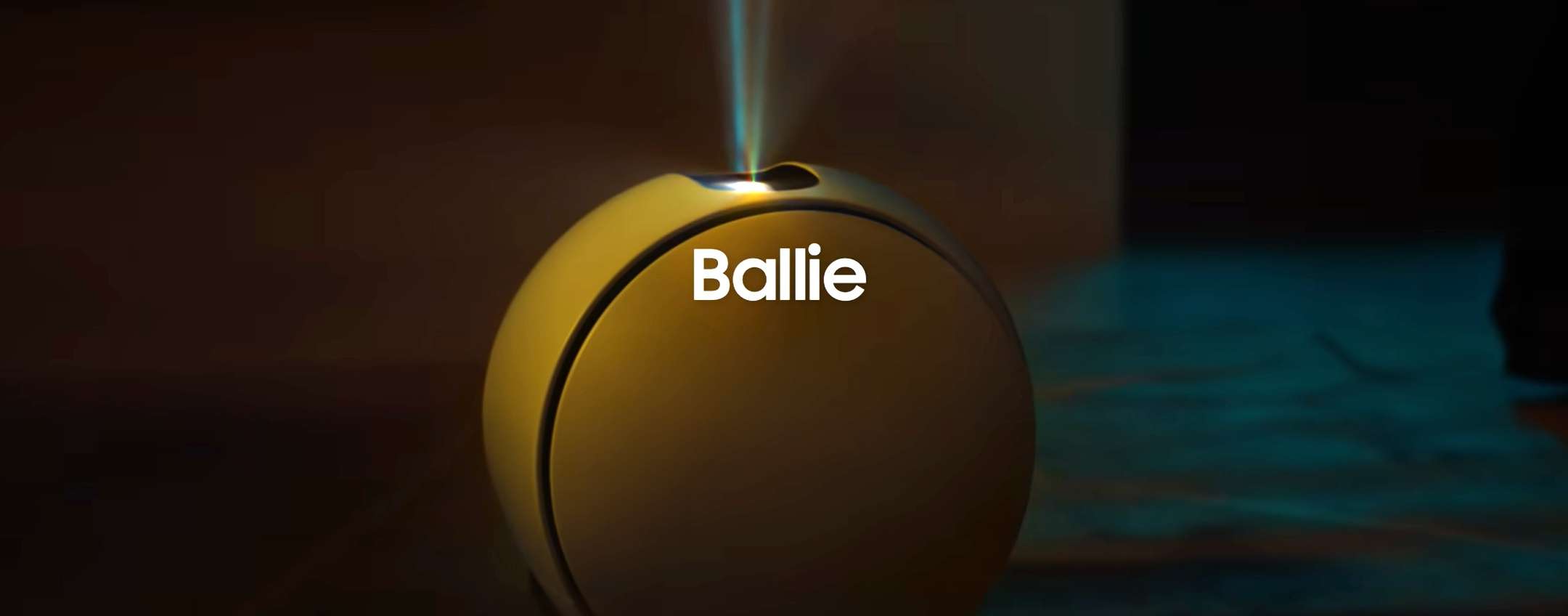 Samsung Ballie incontra l'IA: tra il robot e l'animale domestico