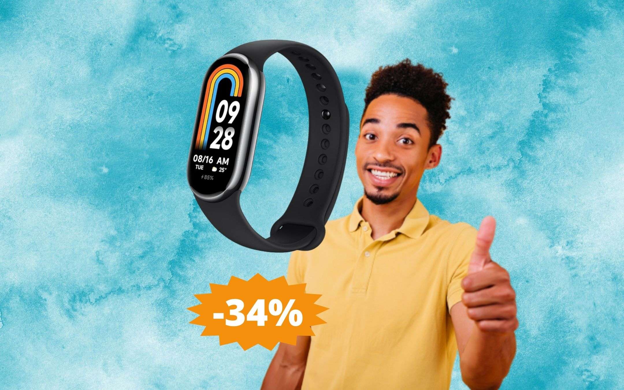 Xiaomi Mi Smart Band 8: tecnologia e stile in MEGA sconto