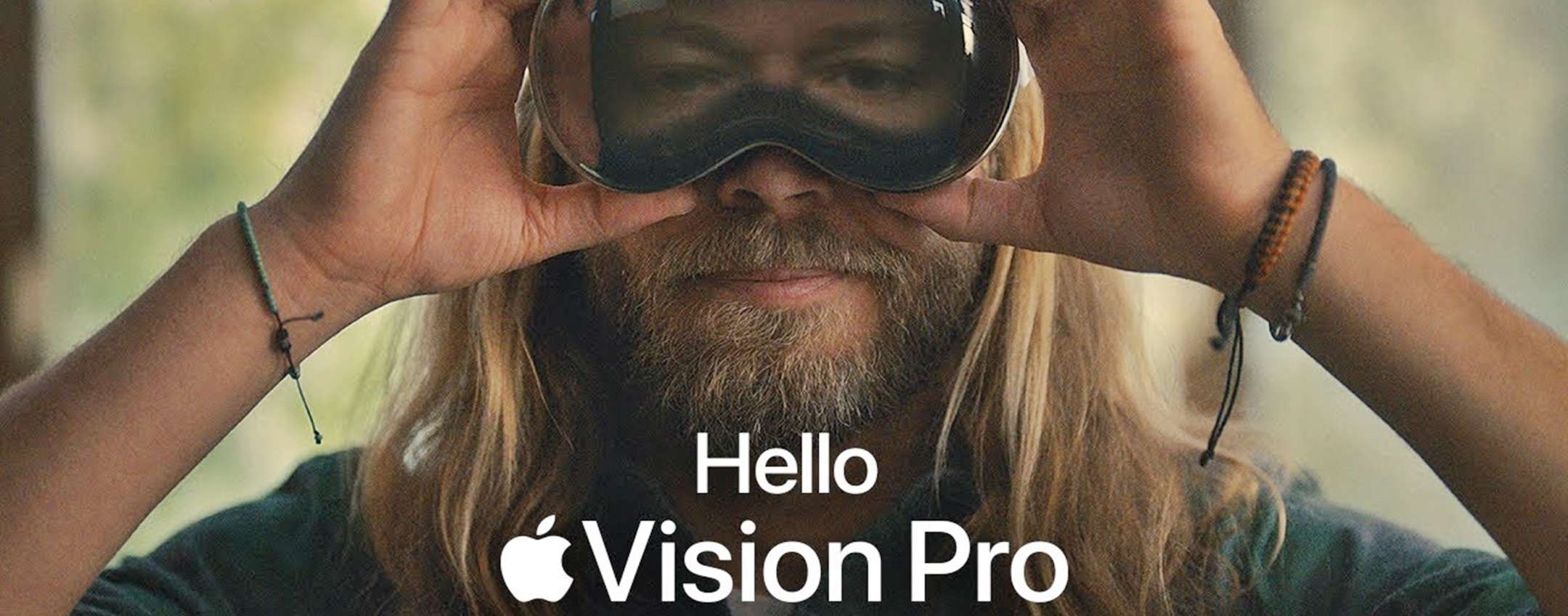 Apple lancia lo spot del Vision Pro disponibile da febbraio