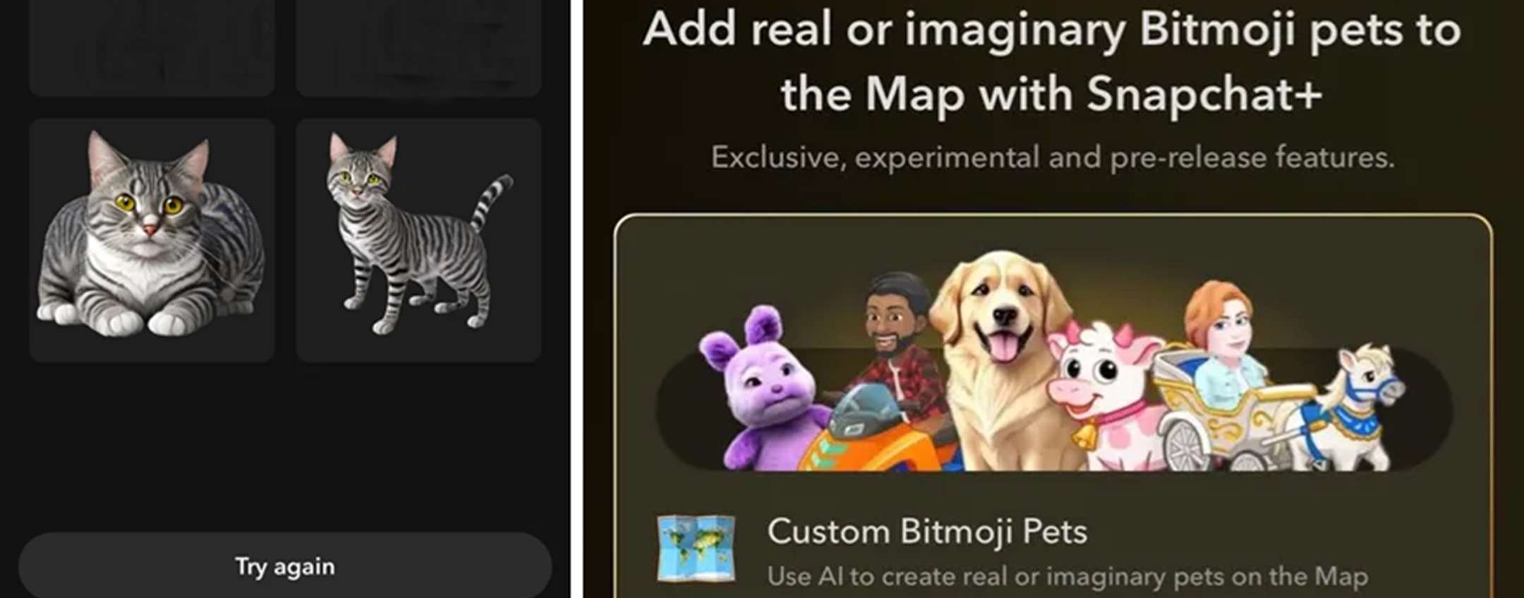 Su Snapchat in arrivo animali domestici generati con l'AI