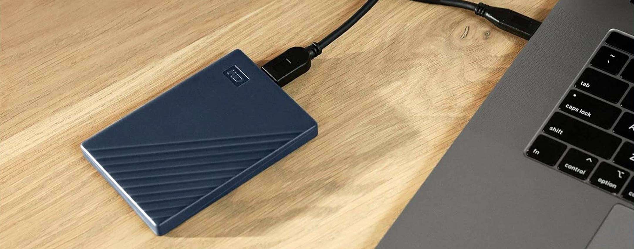 WD My Passport per Mac da 5 TB: super sconto sul disco esterno