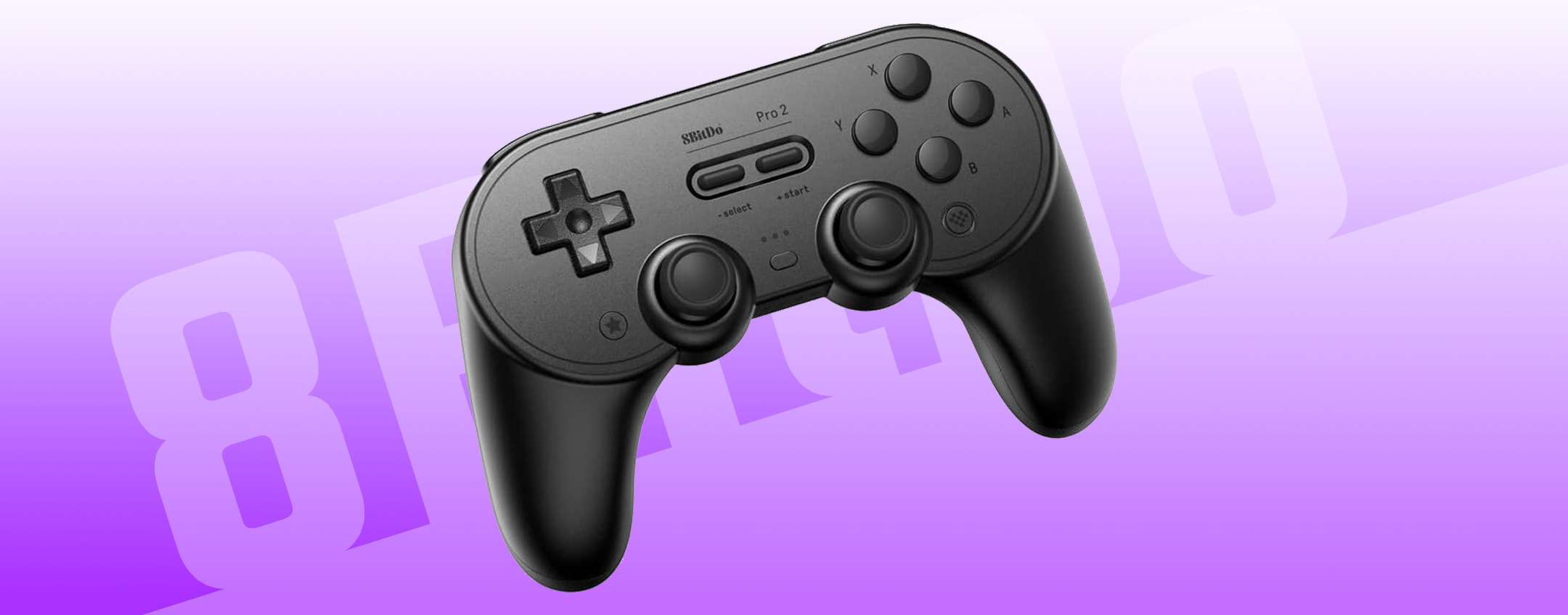 8BitDo Pro 2: un raro sconto sul controller wireless