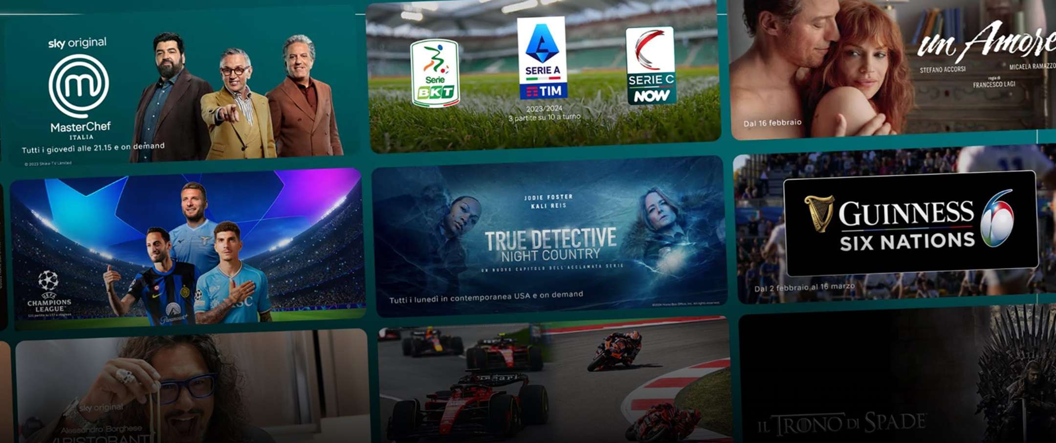 NOW: accedi all'intera programmazione di Sky a partire da 6,99€ al mese