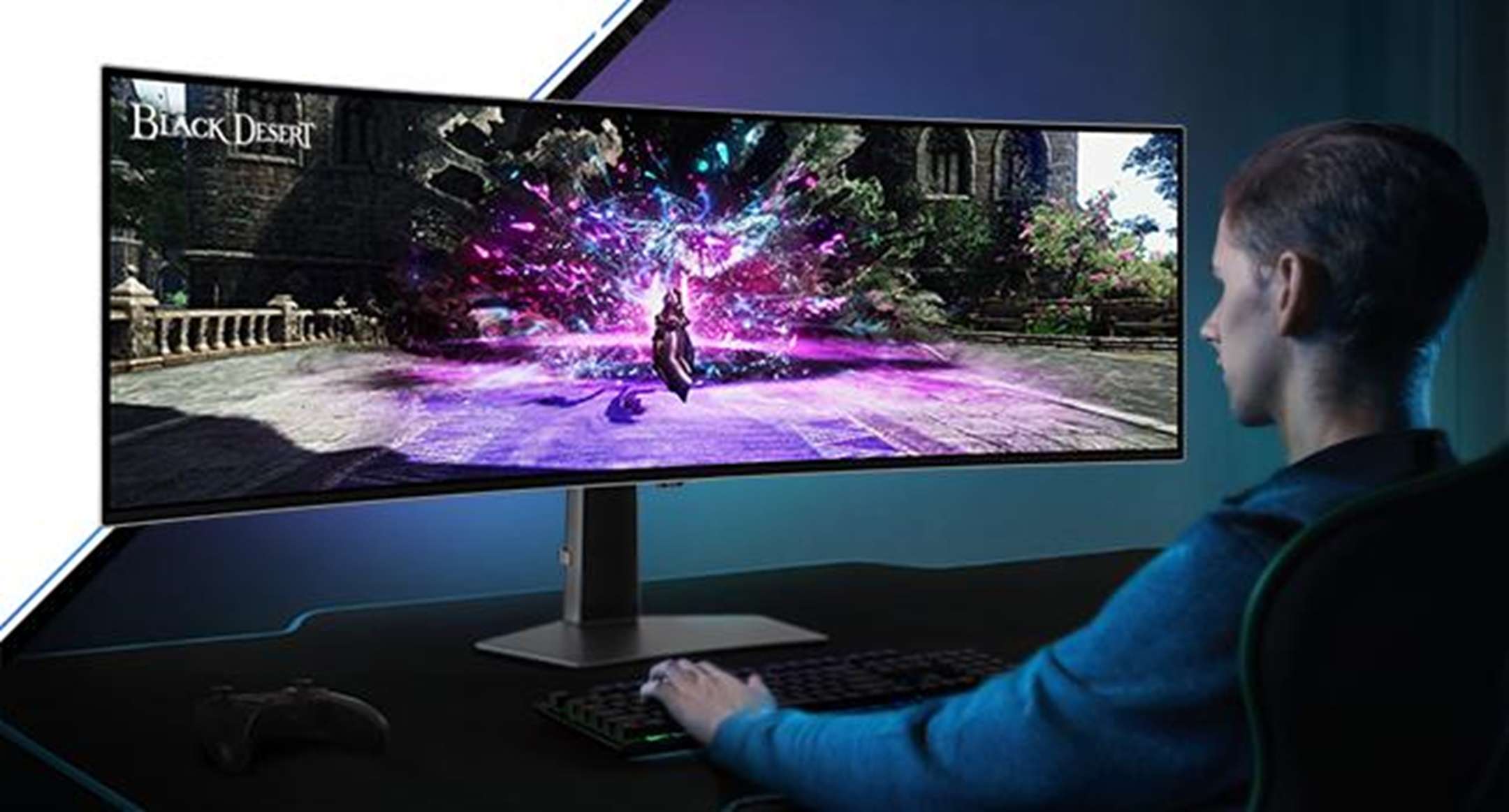 Monitor Samsung Odyssey G9 con display OLED da 40" scontato di ben 450 ...