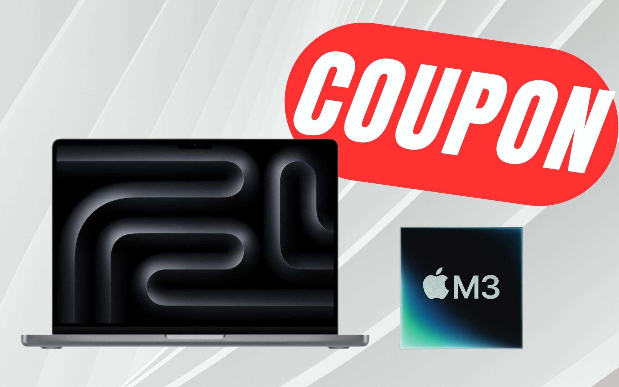 Il MacBook Pro di Apple con Chip M3 costa 1521€ con questo COUPON!
