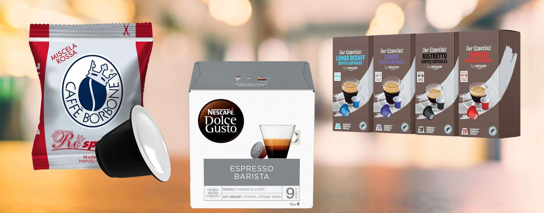 Caffè in capsule e cialde: Nescafé e Borbone per le offerte di primavera