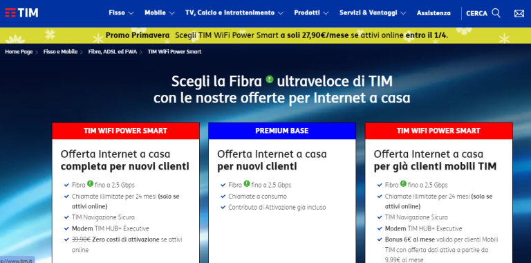 Connettività senza limiti con TIM WiFi Power Smart