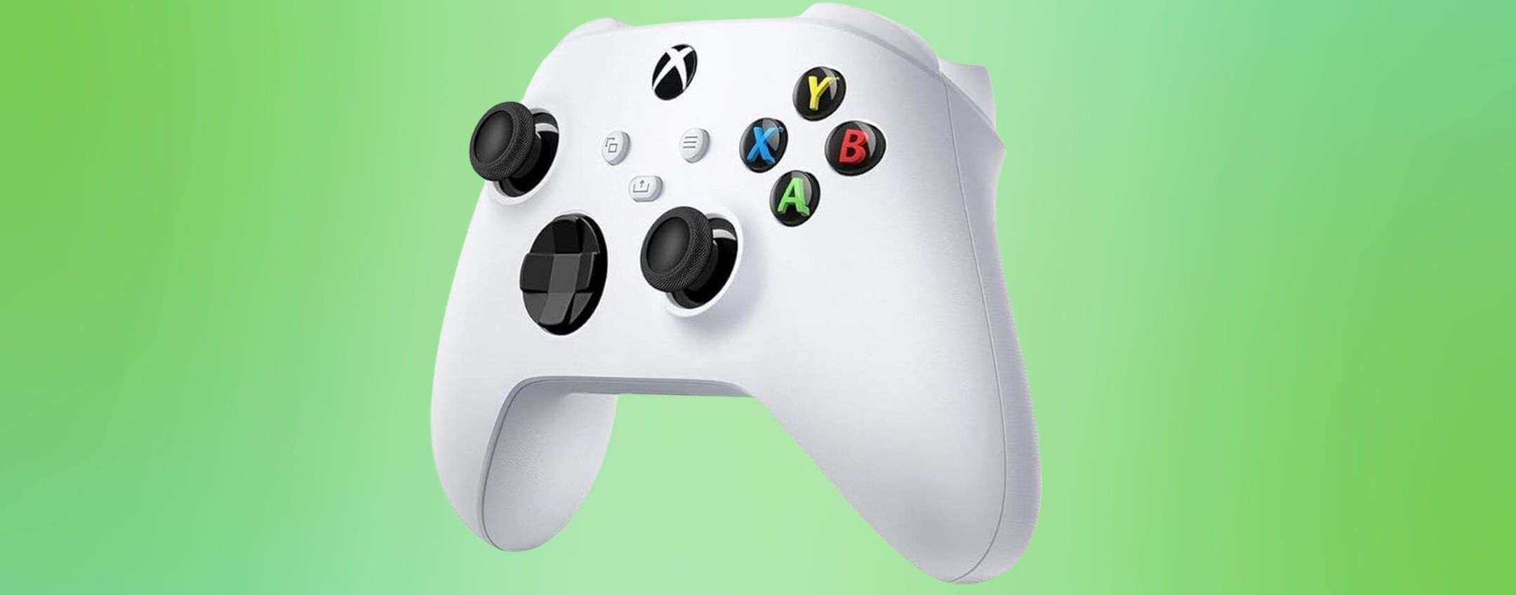Controller Xbox: la colorazione bianca è in SCONTO su Amazon (-23%)