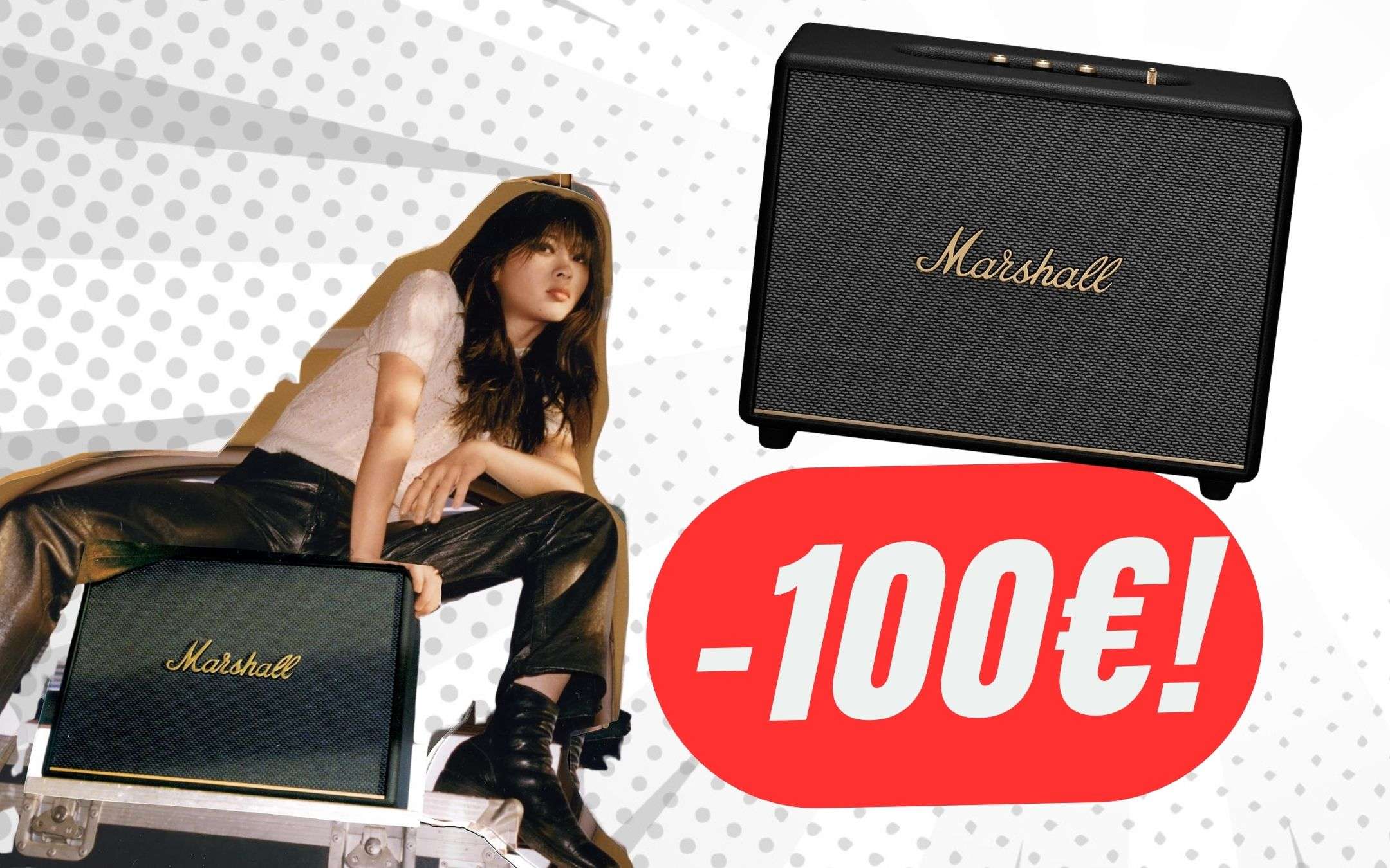 La SUPER Cassa Bluetooth di Marshall è a 100€ in MENO su Amazon!
