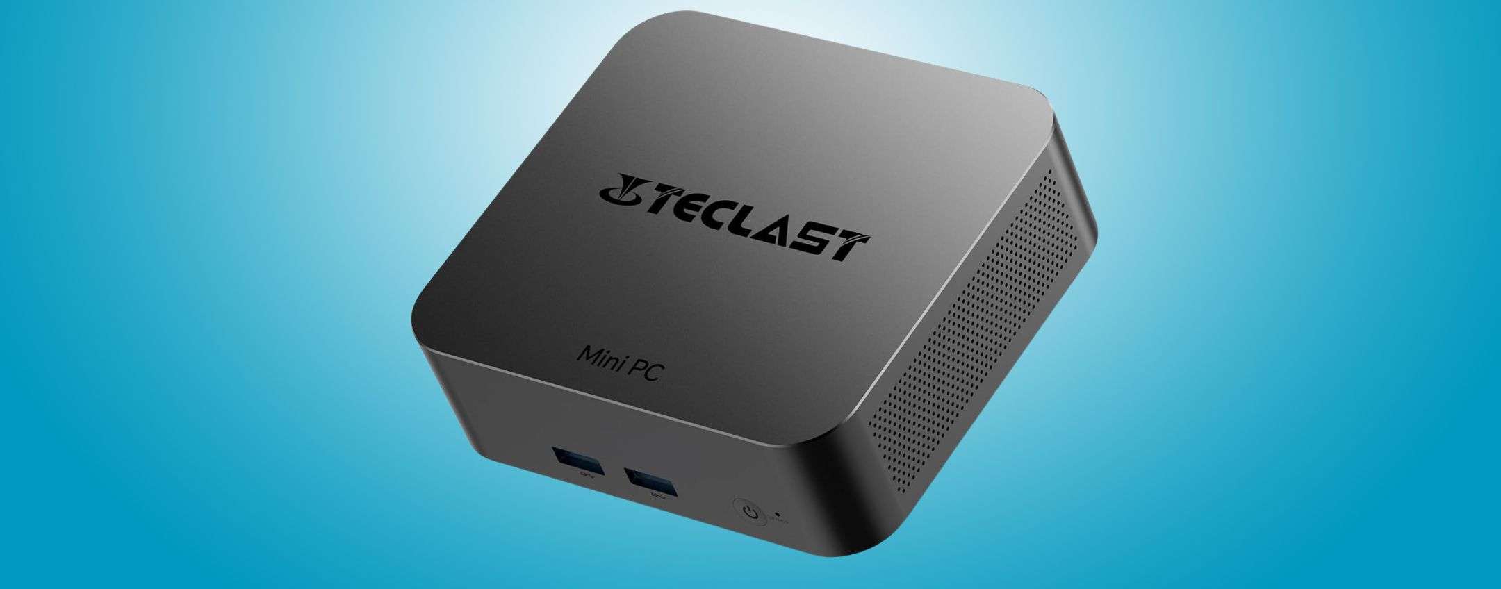 Mini PC con 16GB di RAM e SSD da 512GB in magnifico DOPPIO SCONTO