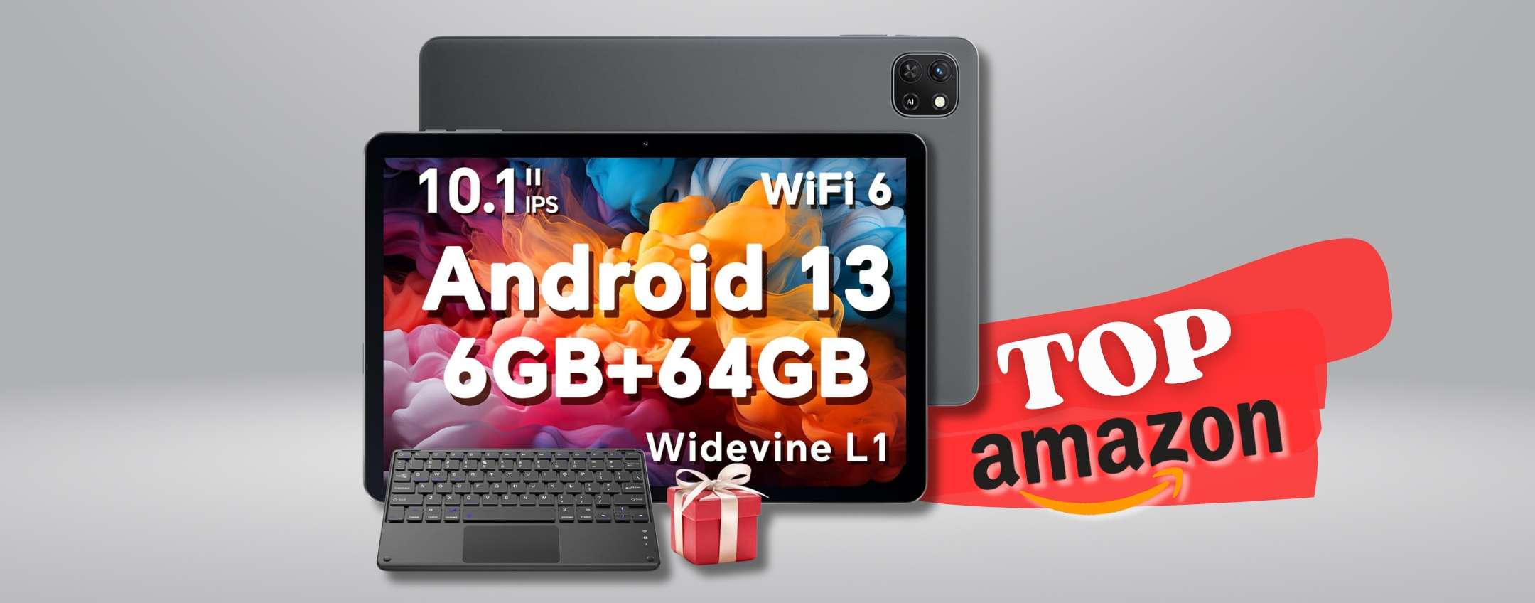 Tablet 10" Android dal potenziale INFINITO: doppio sconto CROLLA il prezzo