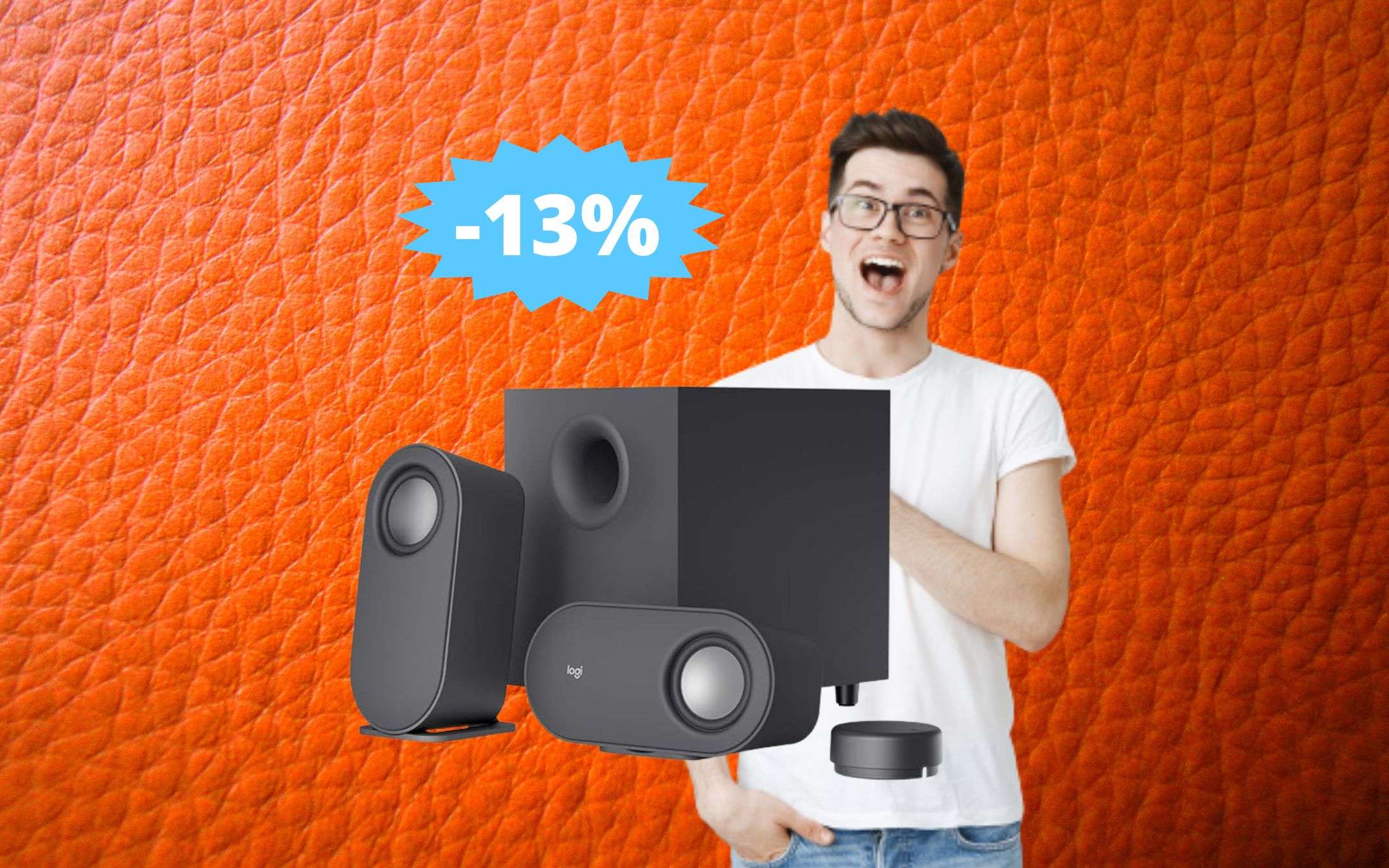 Altoparlanti Logitech Z407: alta qualità in SUPER sconto