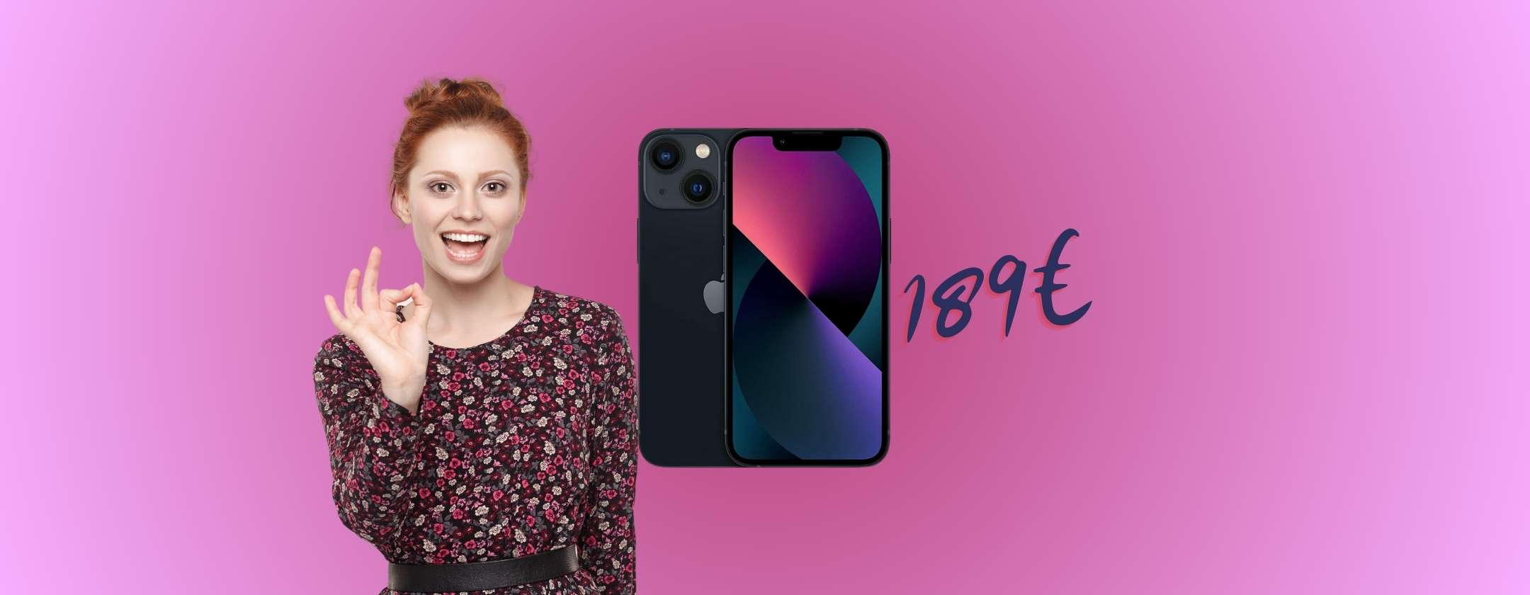 iPhone 13 da 189€ in 3 RATE su eBay con il TASSO ZERO