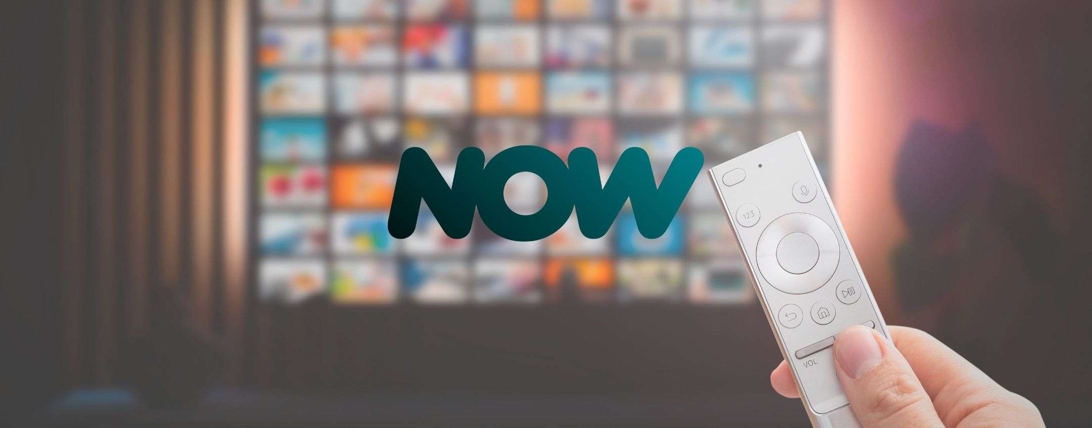 NOW: tutto l'Intrattenimento che cerchi da 6,99€/mese