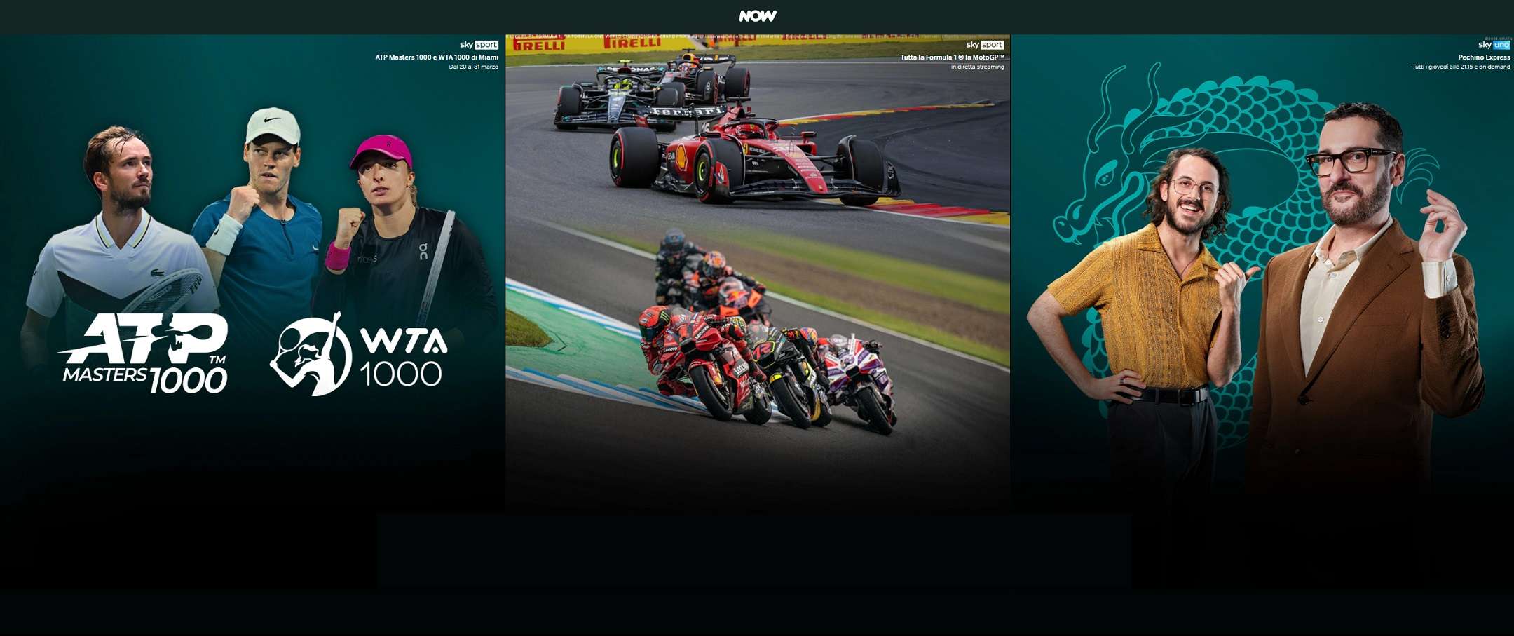NOW: tutta la programmazione Sky senza vincoli, in streaming e a costi ...