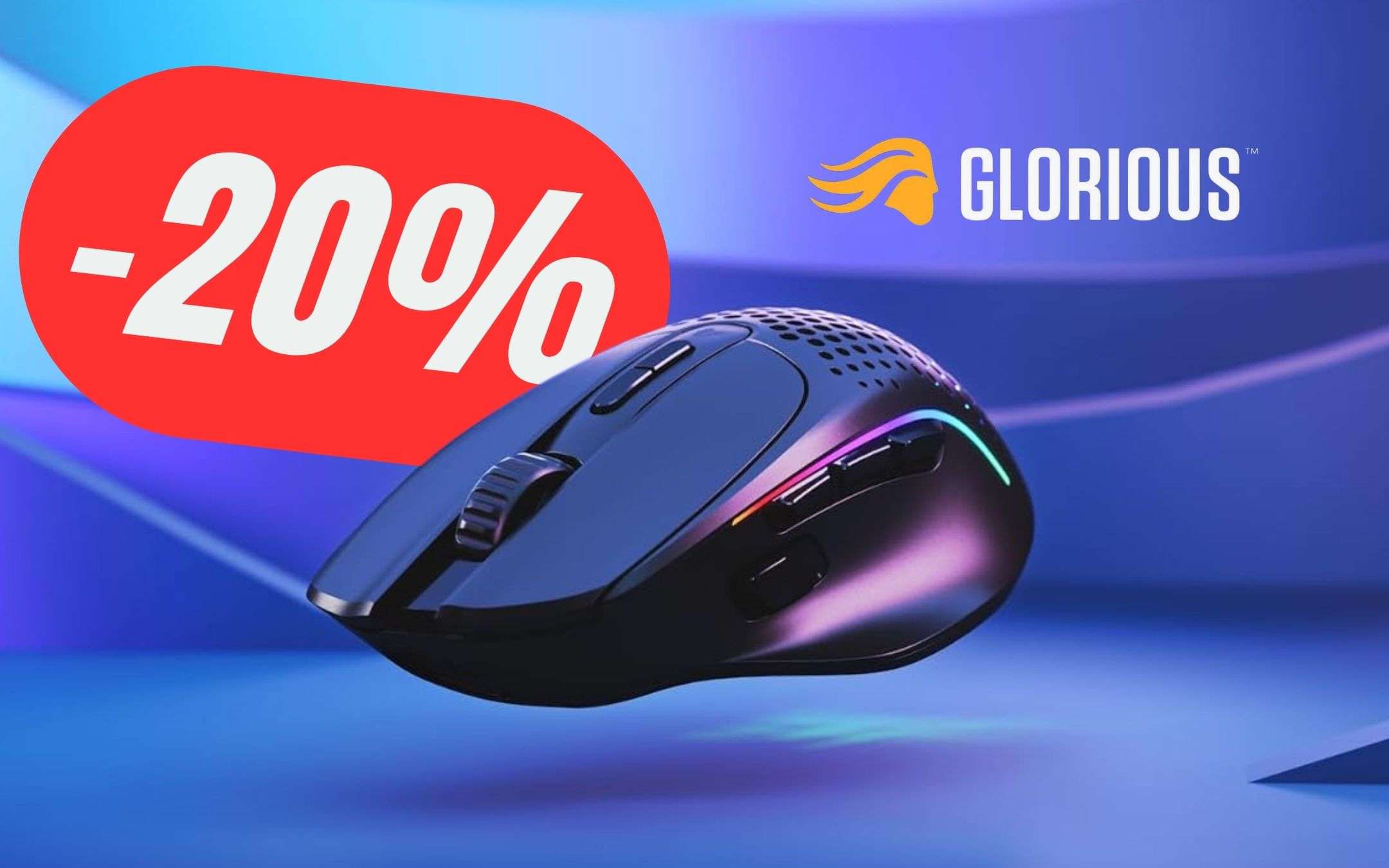 Ultra-Leggero e Wireless: il MOUSE Glorious CROLLA DI PREZZO!