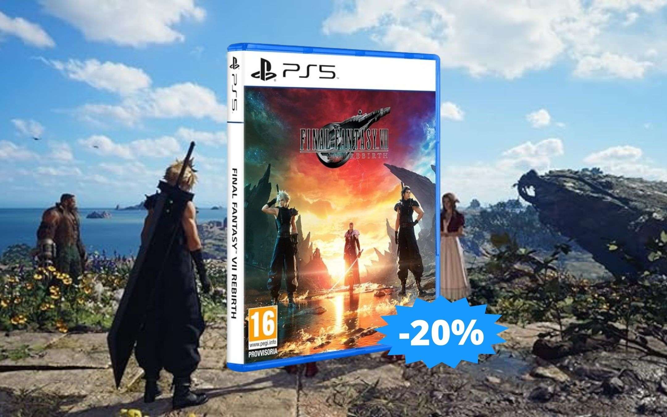 Final Fantasy VII Rebirth PS5: l'avventura DEFINITIVA (-20%)