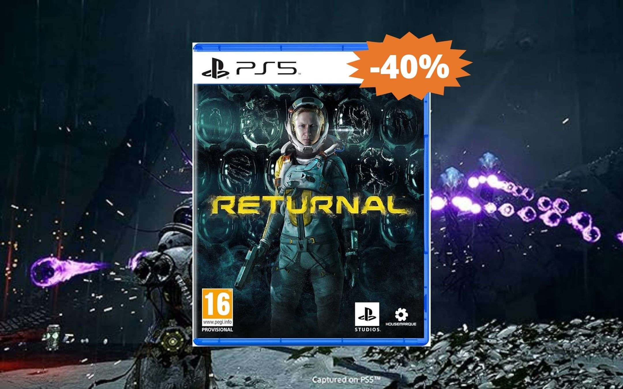 Returnal per PS5: un AFFARE da non perdere (-40%)