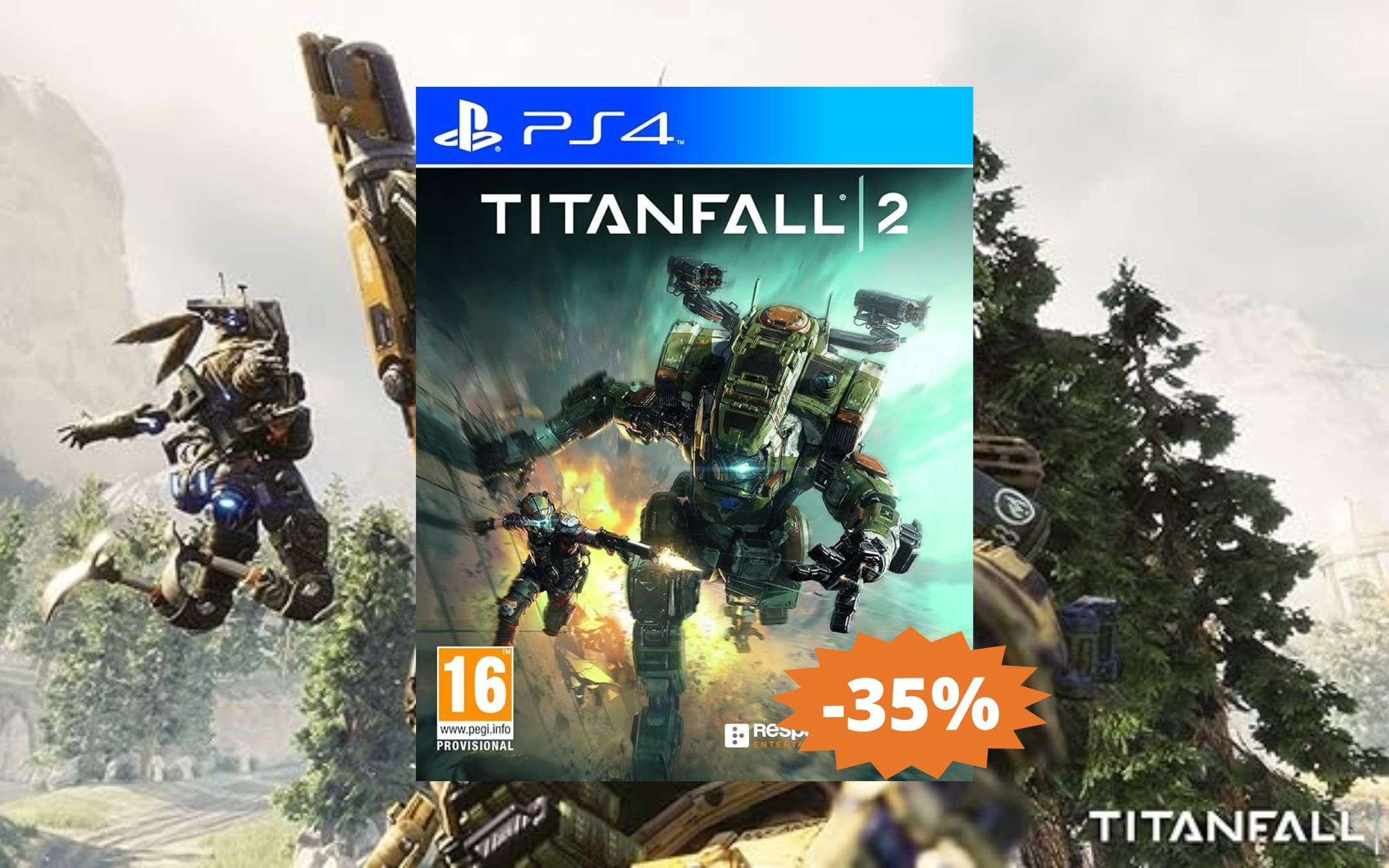 Titanfall 2 per PS4: sconto EPICO del 35% su Amazon