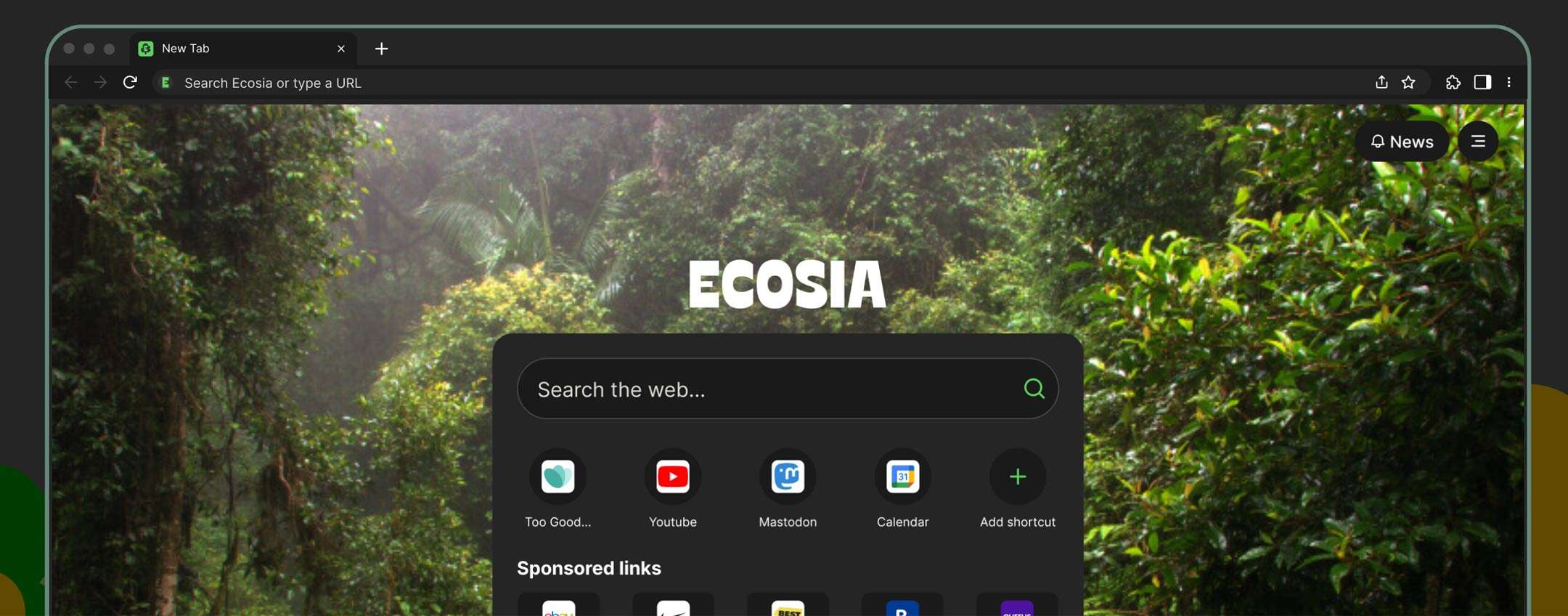Ecosia lancia il browser più green del pianeta