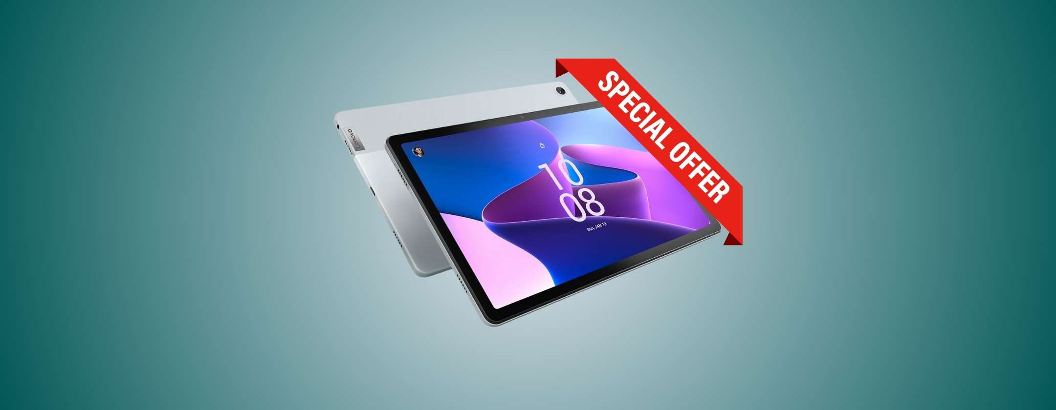 Lenovo Tab M10 Plus: SUPER TABLET sotto i 130€