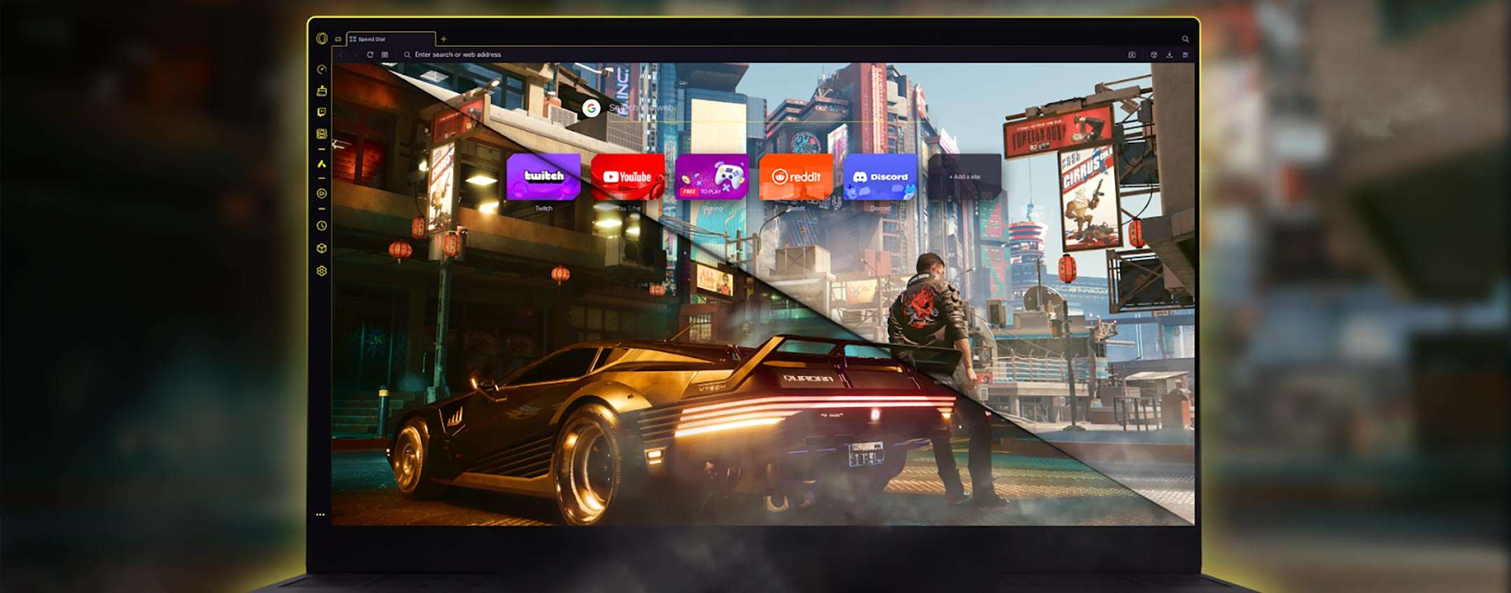 Browser e gaming: Opera GX, la mod di Cyberpunk 2077
