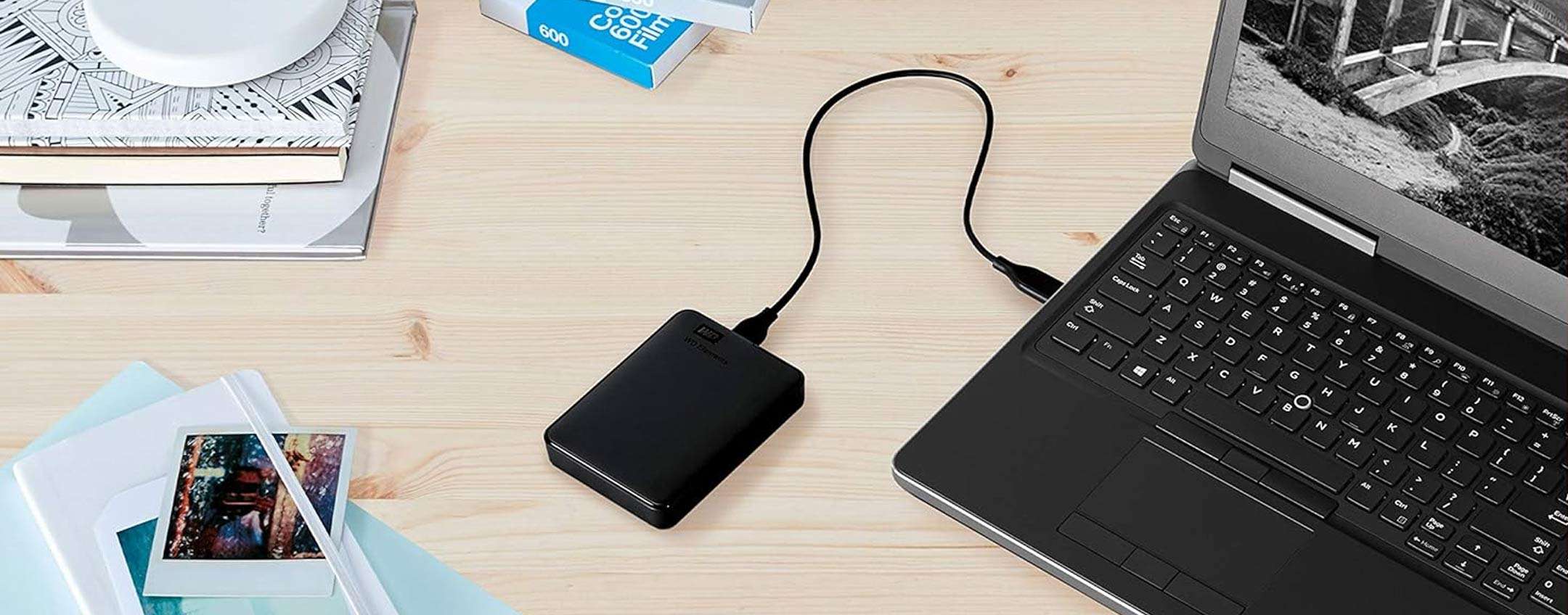 HDD 4 TB: OTTIMA OFFERTA Amazon su WD Elements Portable